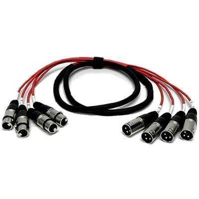 4 Channel Audio Snake Cables | Cable Snake Without A Box | Seismic Audio