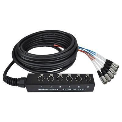 6 Channel Audio Snake Cables | Cable Snake Speaker Cables With a Box ...