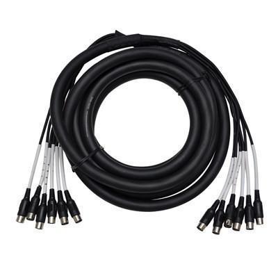6 Channel Audio Snake Speaker Cables Without a Box | Seismic Audio ...