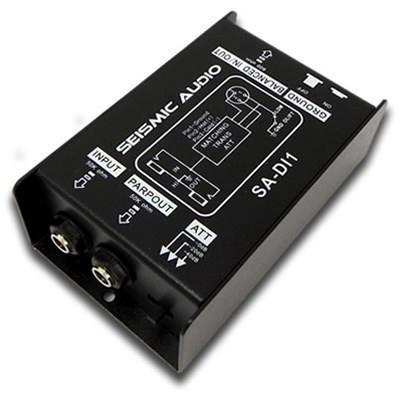 DI Box | Direct Boxes | Ground Lift and Attenuator Switch | Seismic Audio