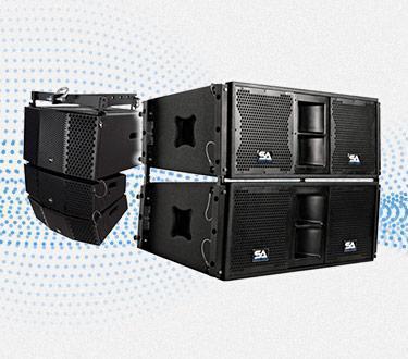 Line Array Speakers Subwoofers and Systems | Line Arrays | Seismic Audio