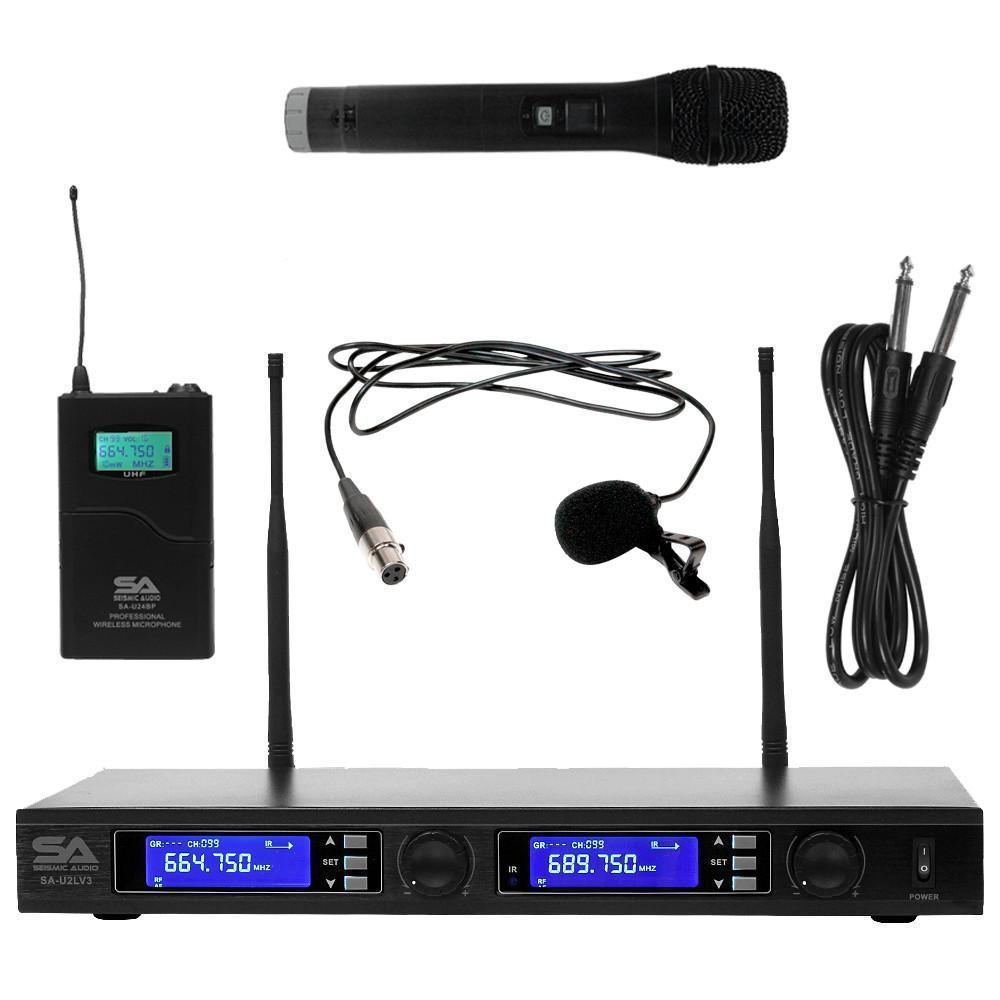 Wireless Microphones | Mics, Clips, Headphones & More | Seismic Audio