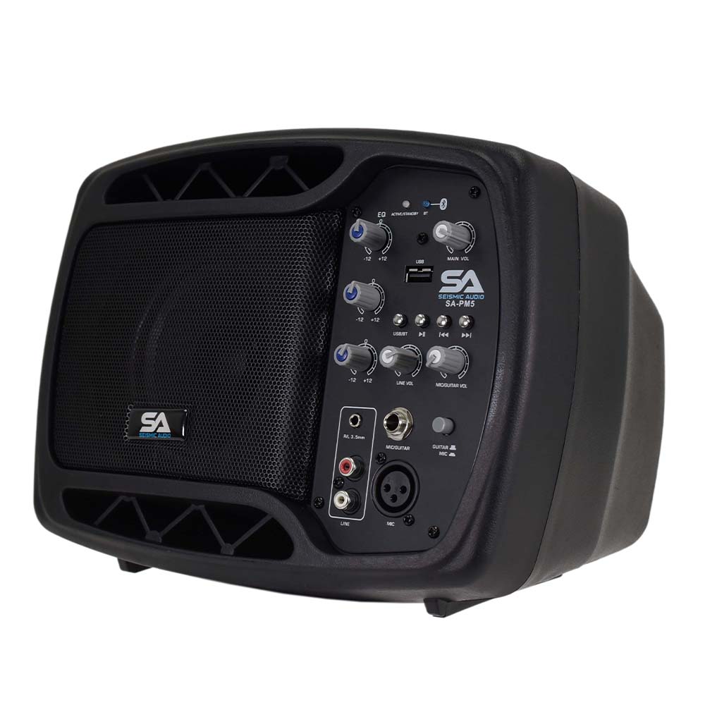Compact 5 Inch Personal PA Monitor Hotspot Speaker with Bluetooth and ...