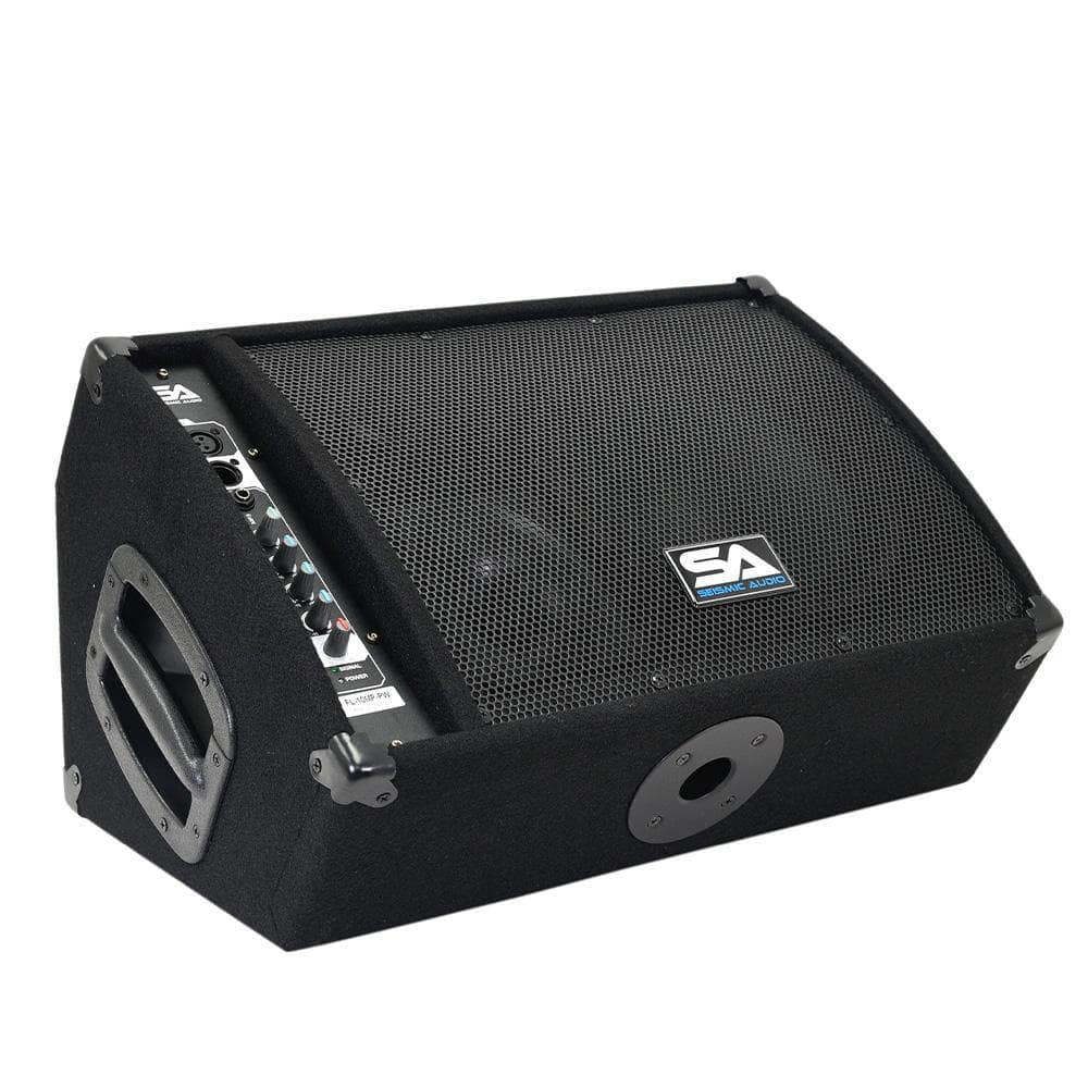 Powered 10 Inch Floor Monitor | Powered Stage Monitor | Powered Studio ...
