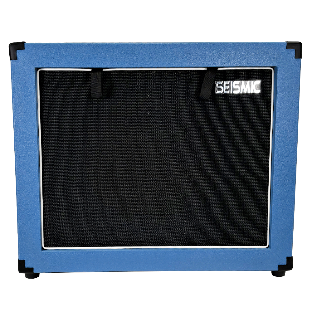 Empty Guitar Cabinet | Blue Tolex guitar cabinet | Black Cloth ...