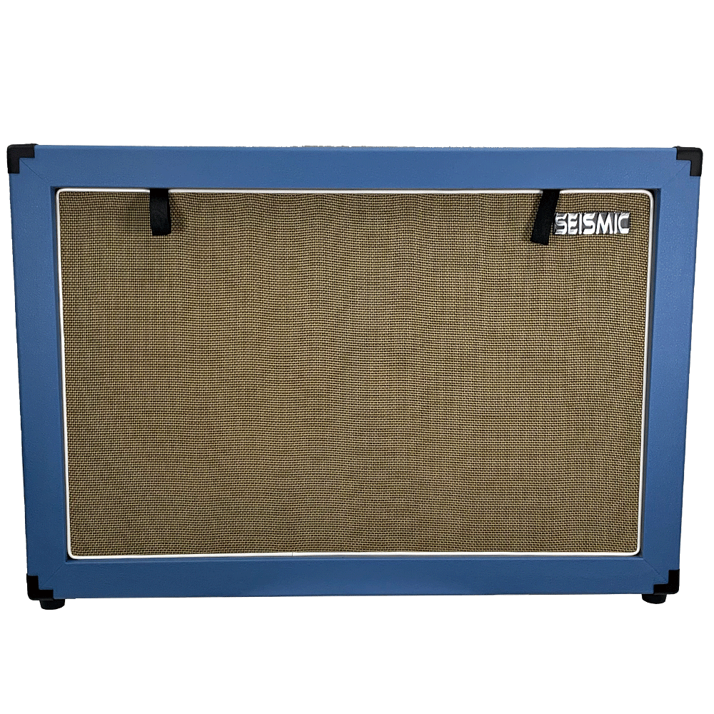 Blue Tolex Guitar Cabinet | Contemporary 2x12" Empty Guitar Speaker ...