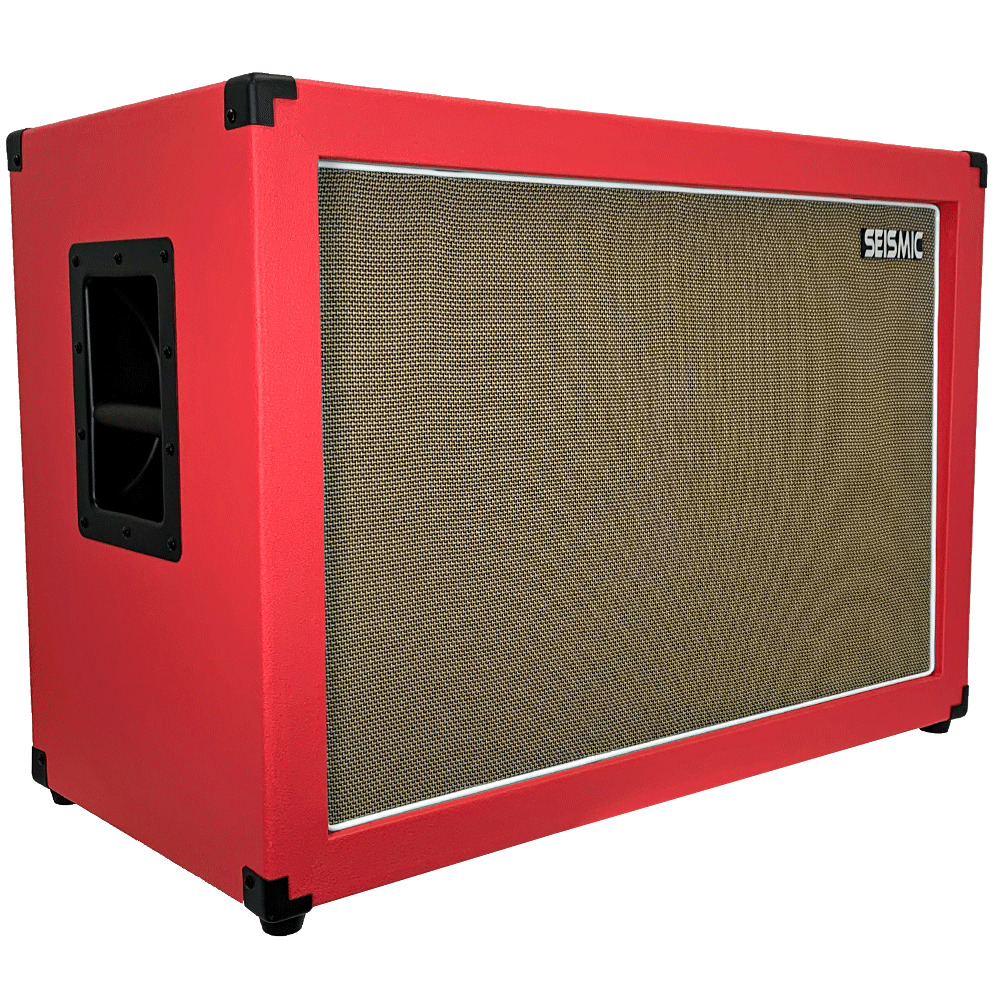 Red Tolex Guitar Cabinet | Contemporary 2x12" Empty Guitar Speaker ...