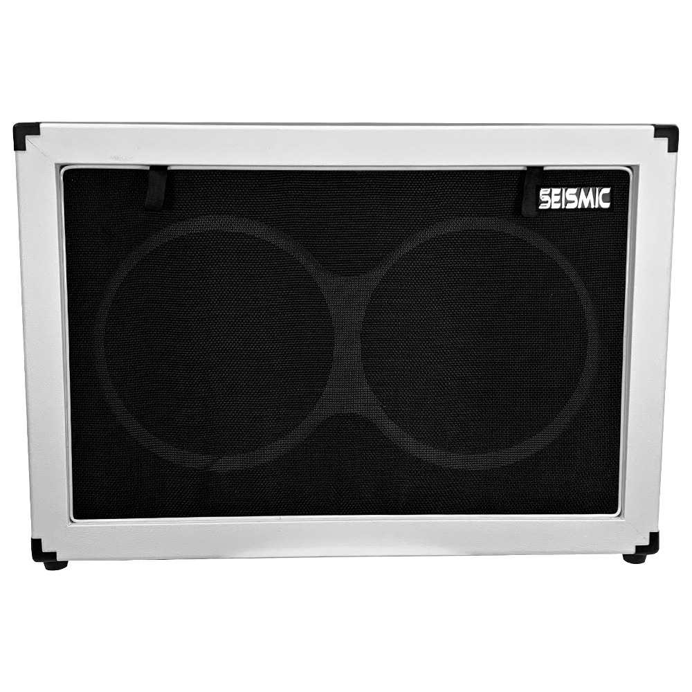 White Tolex Guitar Cabinet | Contemporary 2x12" Empty Guitar Speaker ...