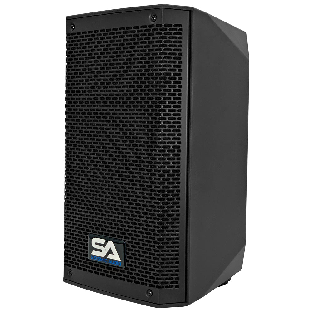 8 Inch Active DSP PA DJ Speaker | 500 Watt Class D Amp | Seismic Audio