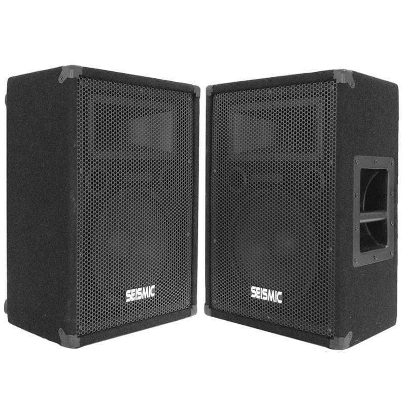 Pair of 10" Floor Monitors | Stage Monitors | Studio Monitors | 7 Ply ...