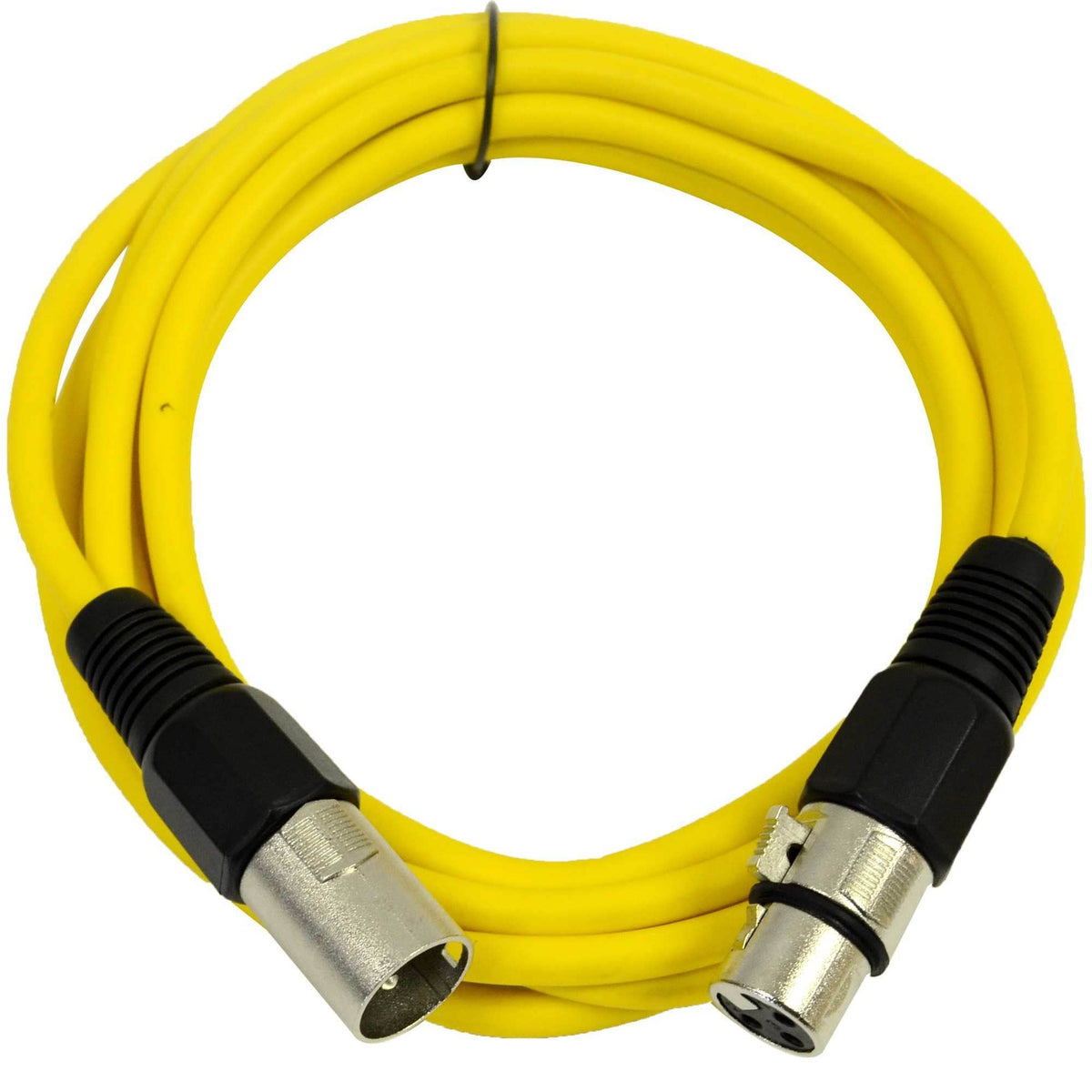 6 Pack | XLR Patch Cable | 10 Foot XLR Cable | Male XLR to Female XLR ...