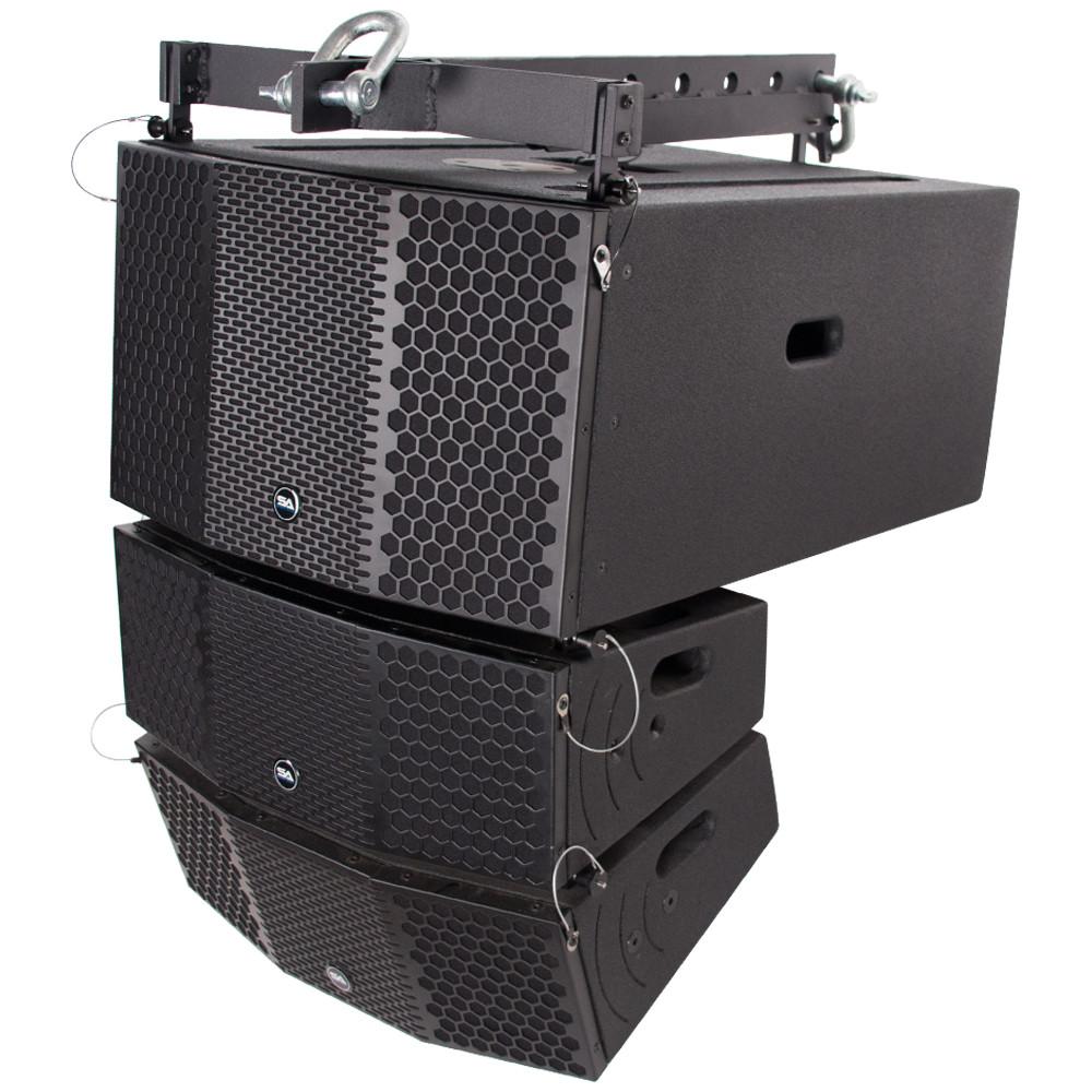 Compact 3x10 Line Array Subwoofer, Pair of Compact 2x5 Line Array Spea ...